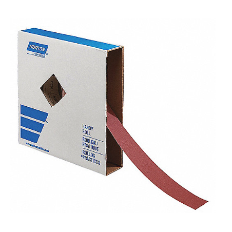 Rollo Abrasivo,Rojo,2" An.,150 pies L